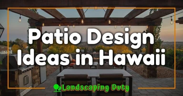 Patio Design Ideas In Hawaii: Your Guide To Creating A Tropical Paradise